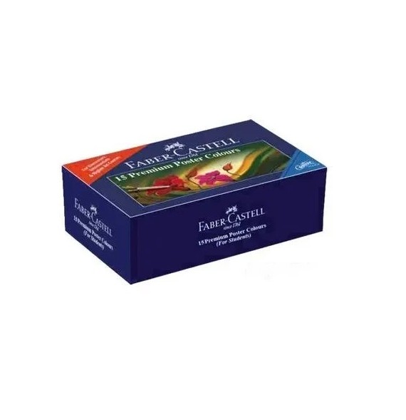 Faber-Castell Poster Colour 15 Shades 1Box