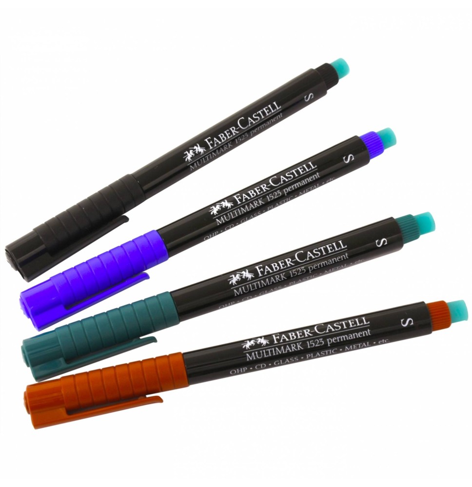 Faber-Castell MultiMark Permanent Marker 8Pc 1Pck