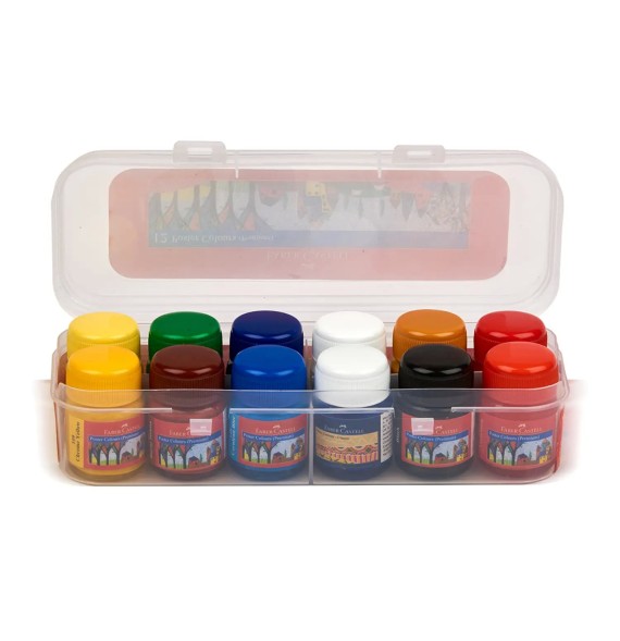 Faber-Castell Poster Colour 12Pc 1Pck