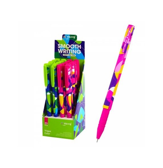 Yalong Soft Ink Pen 20Pcs 1 Pck
