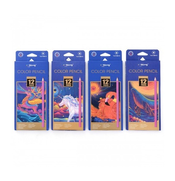 Yalong Color Pencil 12Pc 1Pck