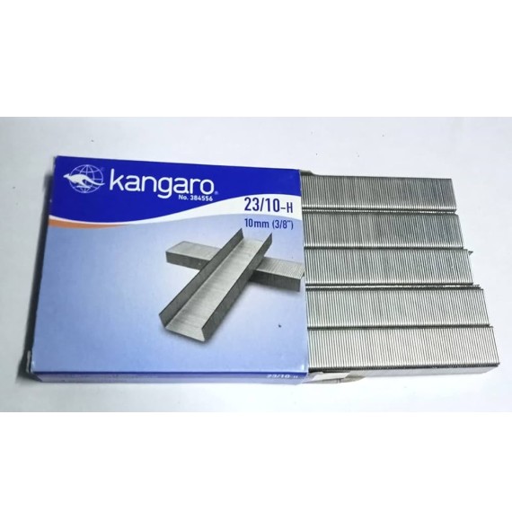 Kangaro Staples 23/10-h 1000 Staples 10mm(3/8") 1Pcs