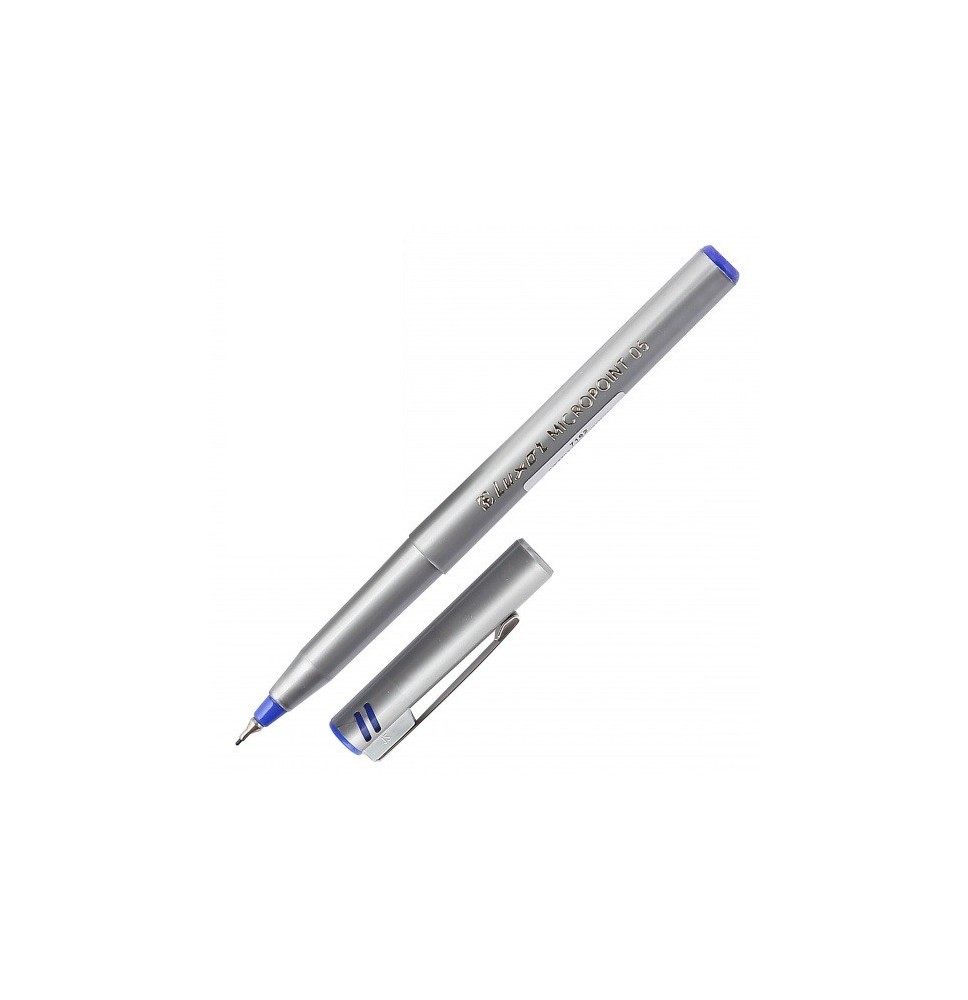 Luxor Micropoint 05 Pen 1Pc - Blue