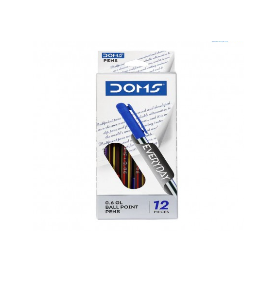 Doms Everyday Ball Pen 12Pc 1Pck