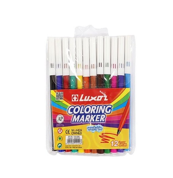 Luxor Coloring Marker 12S*1Pkt