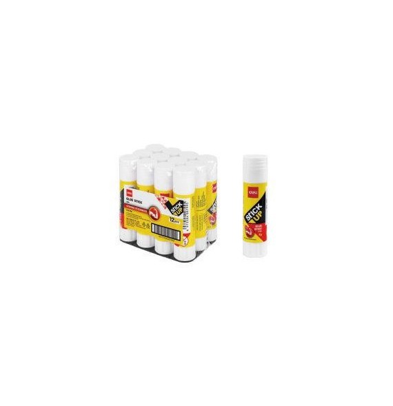 Deli glue stick set - 9g - 12 pcs
