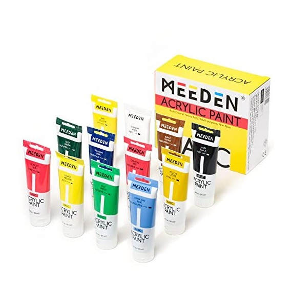 Meeden Acrylic Paint Basic 12*4Oz