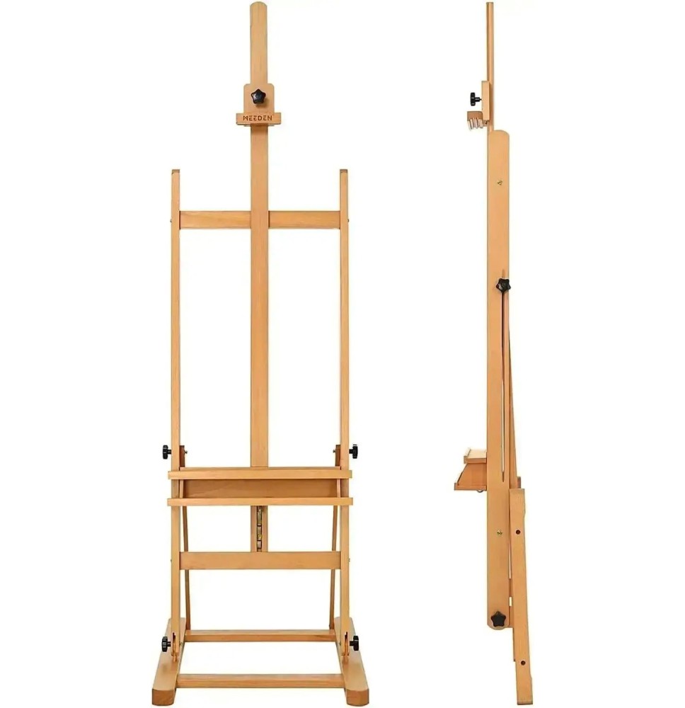 Meeden Medium H-Frame Studio Easel W/Storage Tray 1Pc