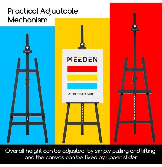Meeden Basic Studio Adjustable Wood Easel 1Pc