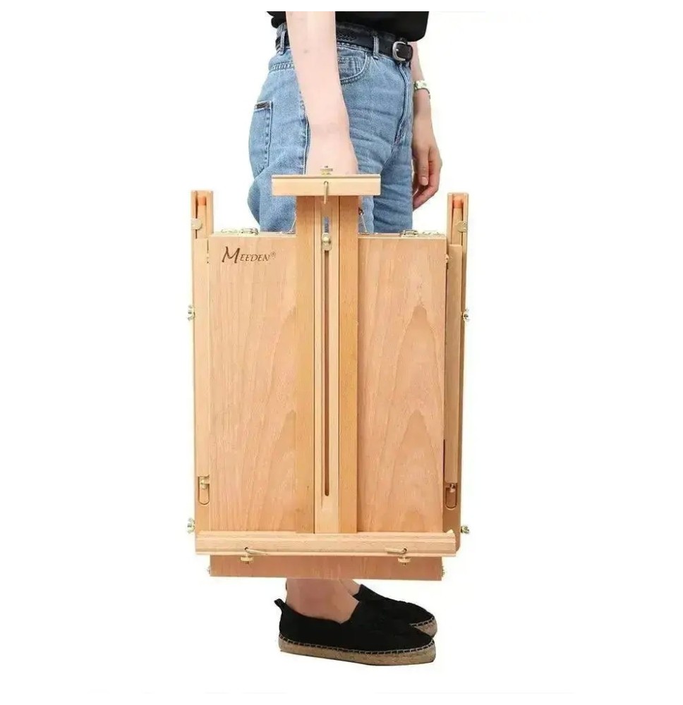Meeden French Style Large Sketchbox Easel 1Pc