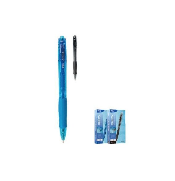 Deli Arris Ball Pen Blue 12Pc 1Pck