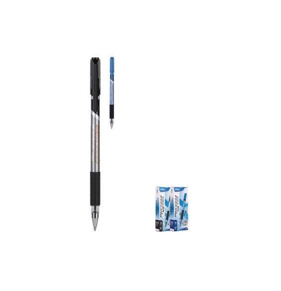 Deli Arrow Ball Pen Black 0.7MM 12Pc 1Pck