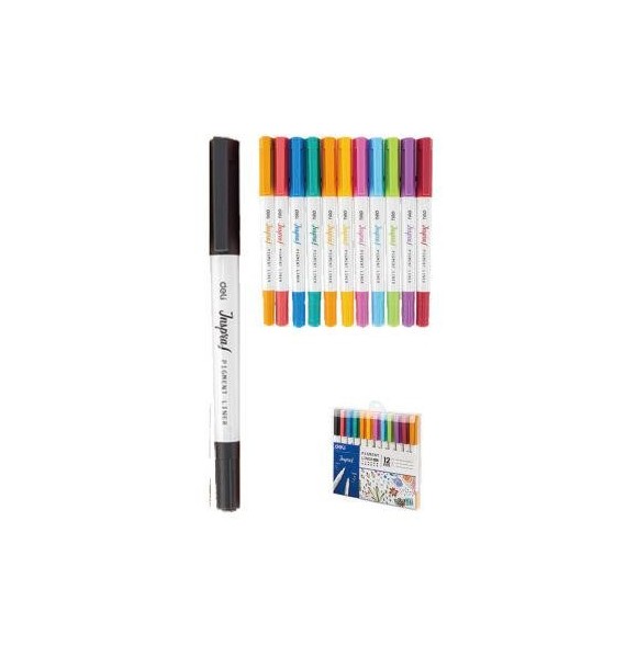 Deli Inspire Pigment Liner 12Pc 1Pck