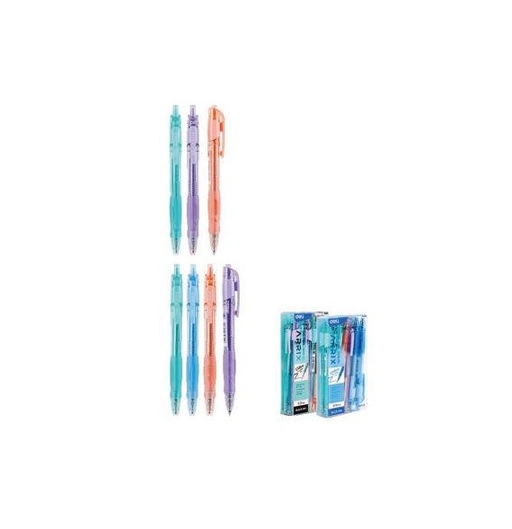 Deli Arris Gel Pen 0.5Mm Blue 12Pc 1Pck
