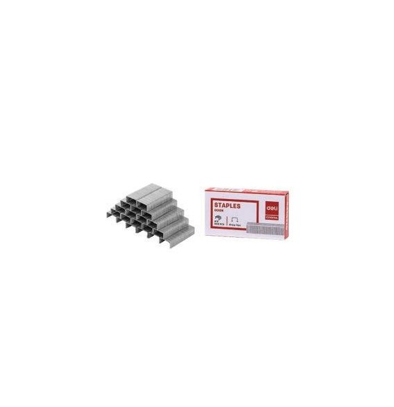 Deli Essential Shaps Tips Staples NO.10 20Pcs 1Pck