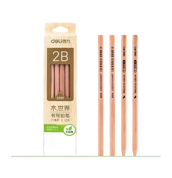 Deli 2B Graphite Pencil 12 Pc 1Pck